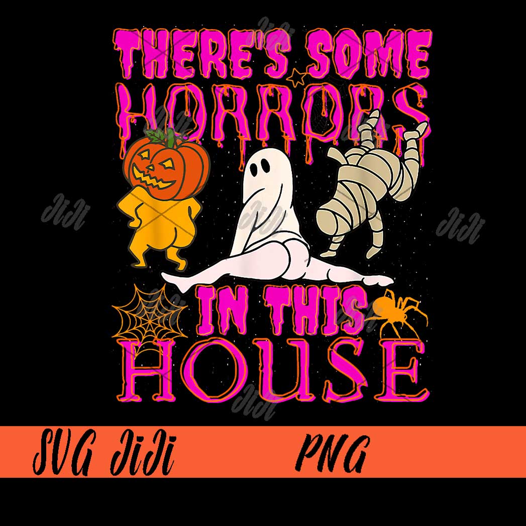 Theres Some Horrors In This House PNG, Ghost Pumpkin Hallowe | Inspire ...