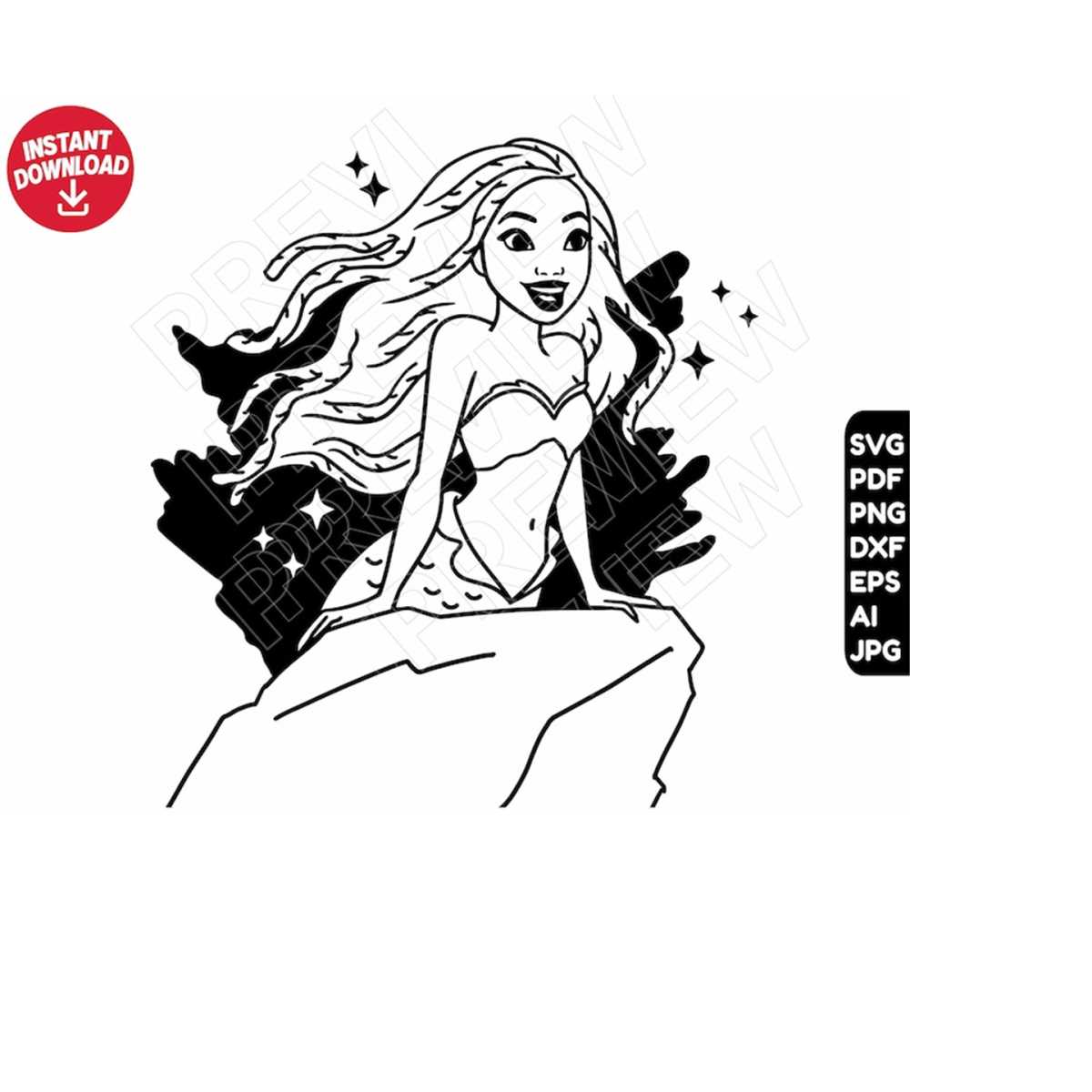 The little mermaid african american , black ariel princess S | Inspire ...