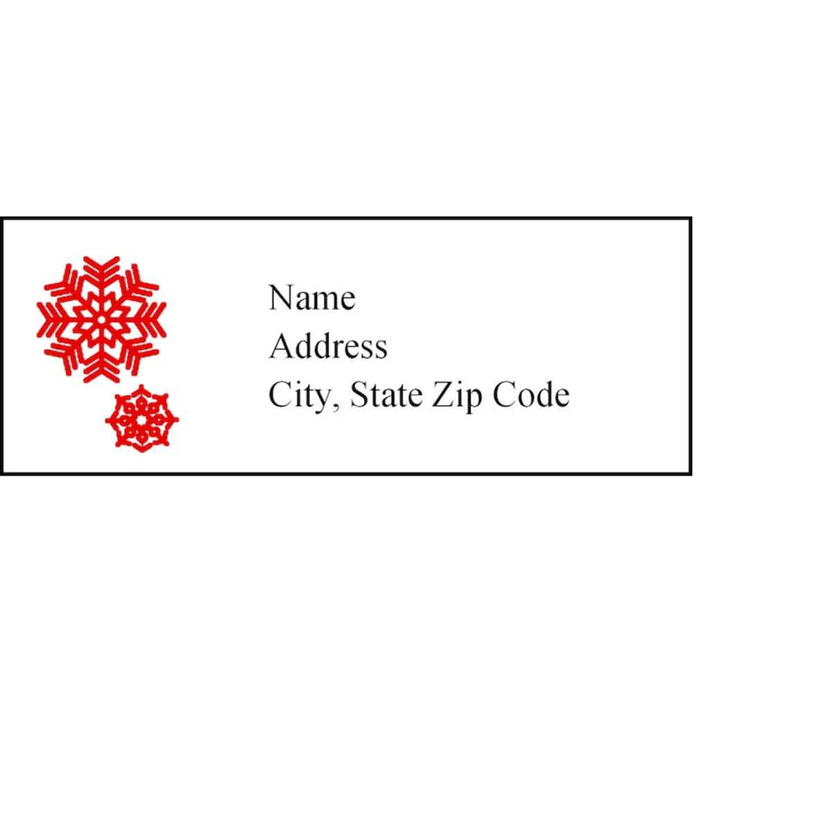 Return Address Label Printable Template Customizable Editabl - Inspire ...