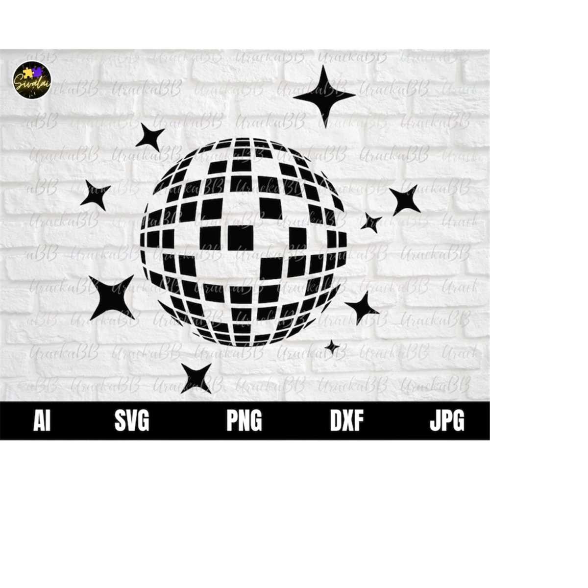 Disco Ball Svg, Disco Party svg, Dance Svg, Disco Svg, Party | Inspire ...
