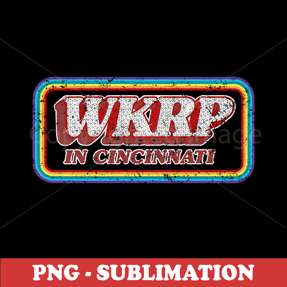 WKRP in Cincinnati - Retro TV Show Logo - High-Quality PNG D | Inspire ...