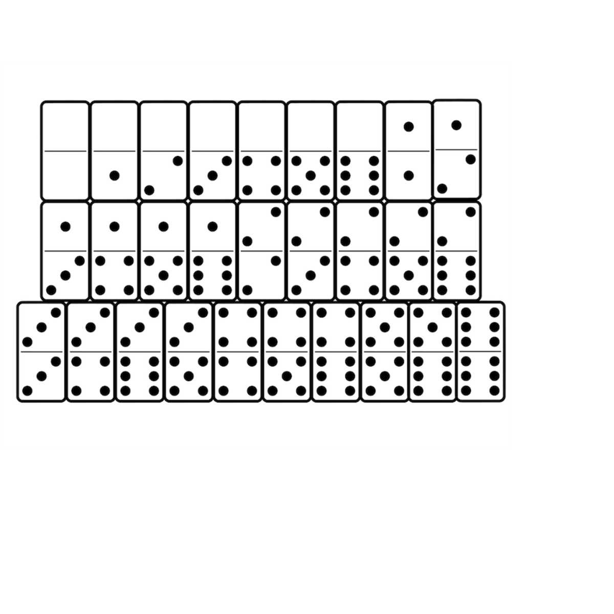 Dominoes Svg Image, Dominoes Svg Dxf Png, Dominoes Cut File, - Inspire ...