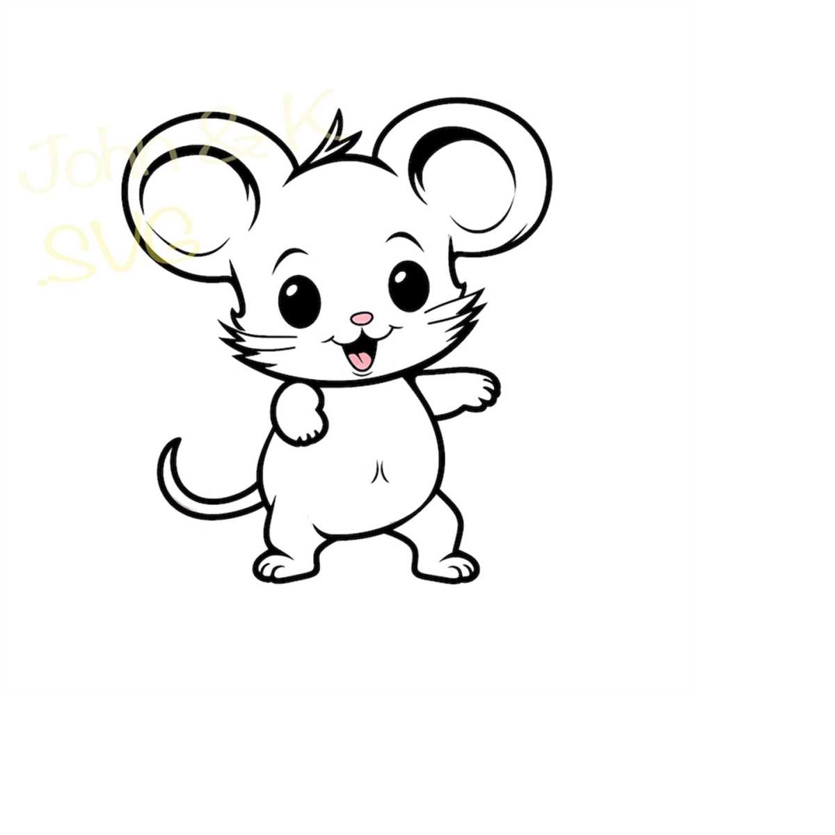 Mouse Svg, Cute Mouse Svg, baby Mouse Clipart, baby Mouse Sv - Inspire ...