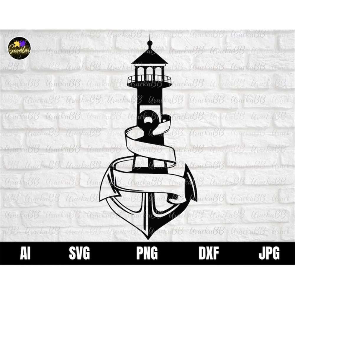 svg png anchor lighthouse - Inspire Uplift