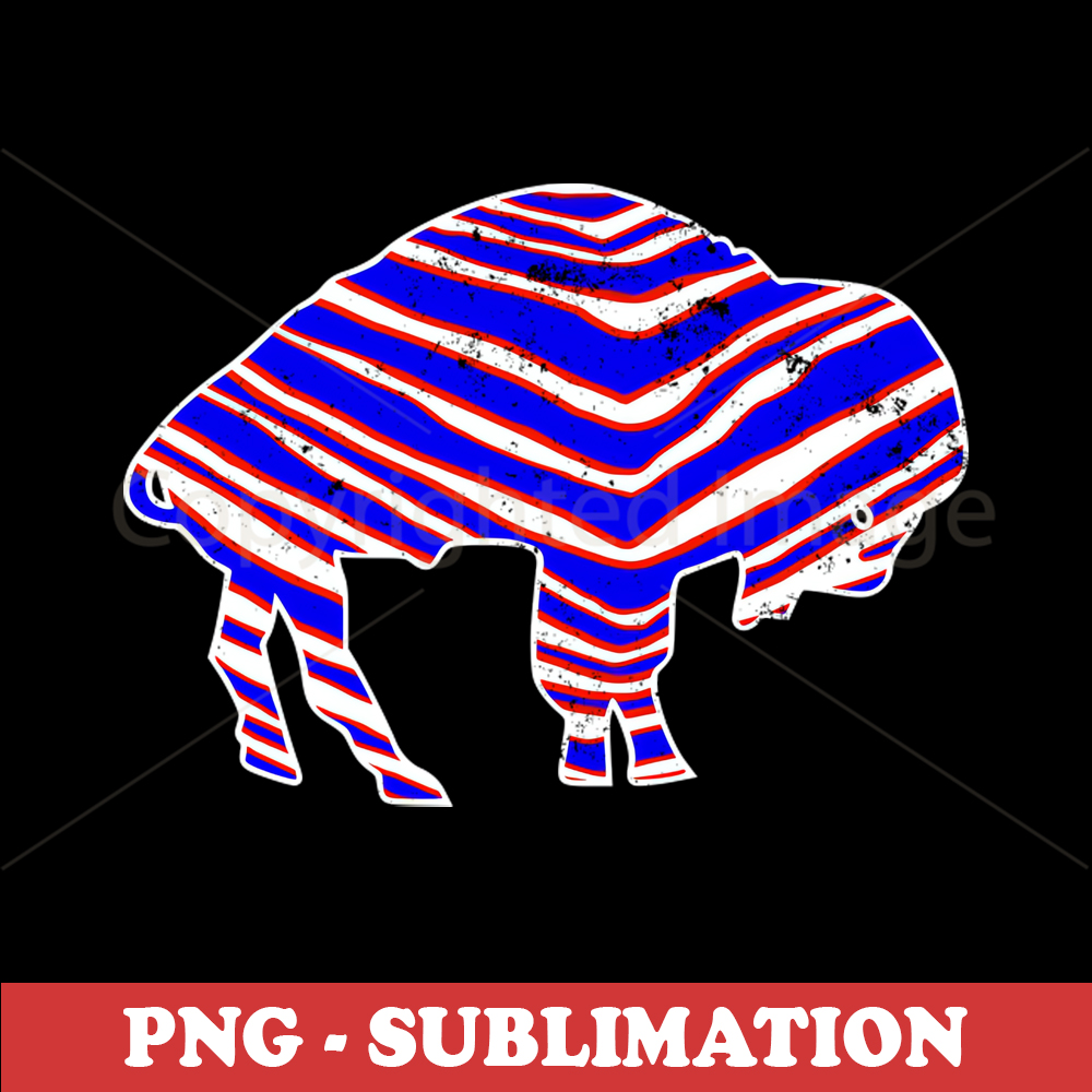 Sublimation PNG Digital Download - Zubaz Standing Buffalo - | Inspire ...
