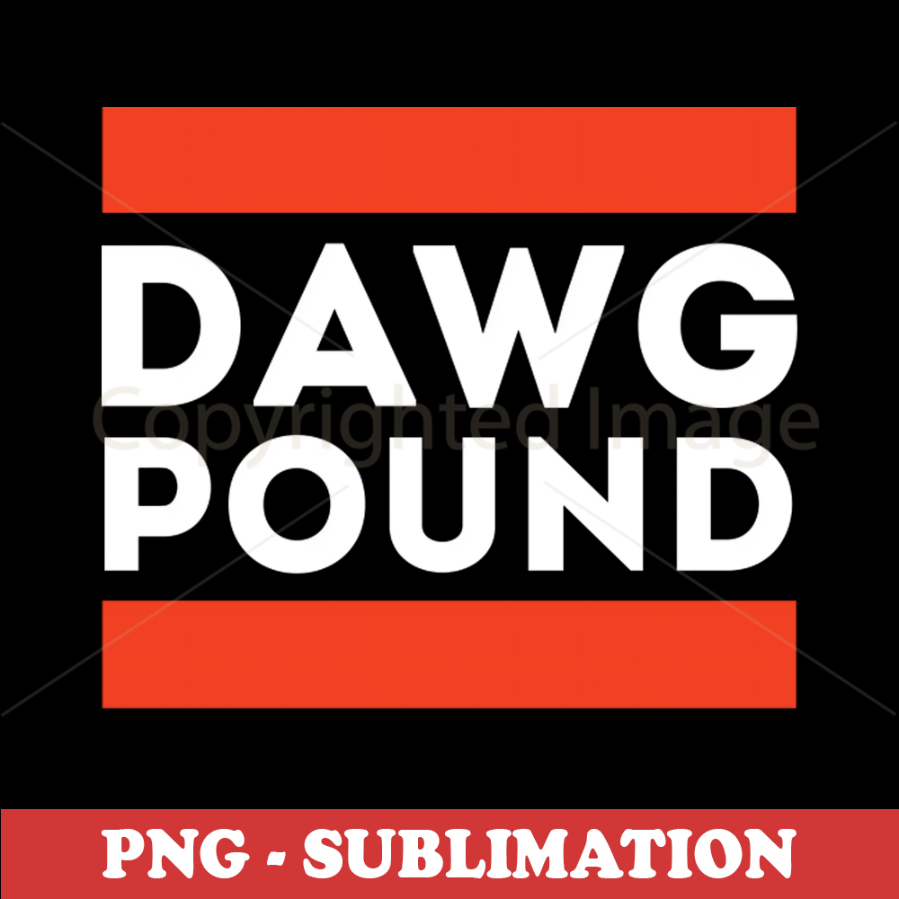 Dawg Pound - Sublimation PNG - Transform Your Designs with P - Inspire ...