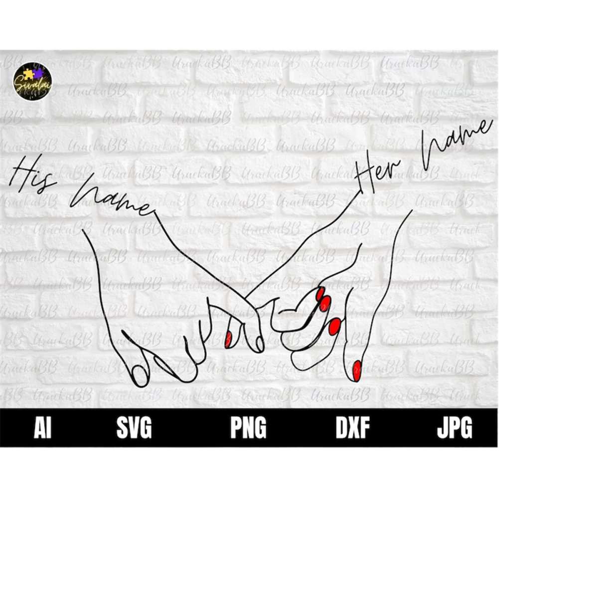 Holding Hands SVG, Pinky Hold Love Svg, Pinky Promise SVG, L - Inspire ...