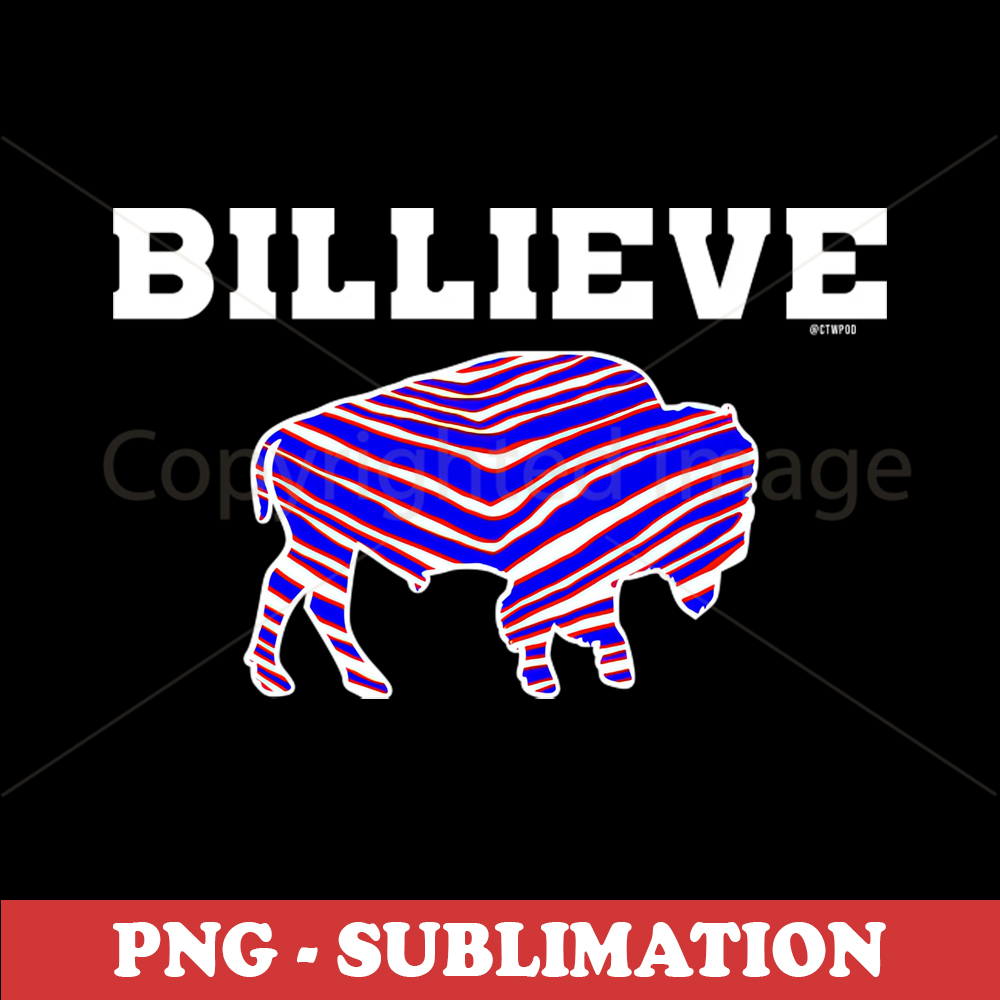 Billieve Bills Mafia Zebra - Vibrant PNG Sublimation Design | Inspire ...