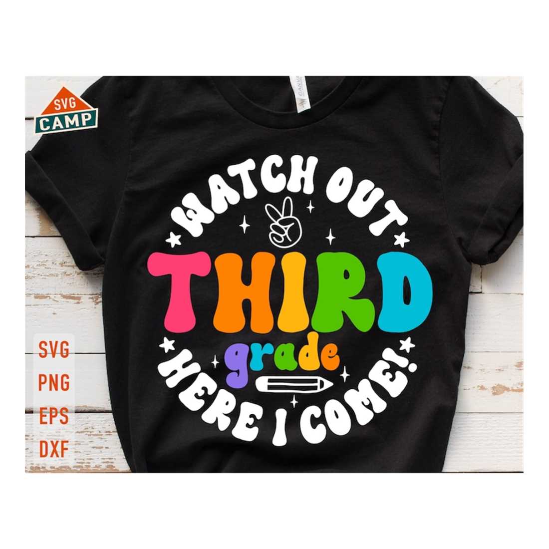 Watch Out Third Grade Here I Come svg, 3rd Grade svg, First | Inspire ...