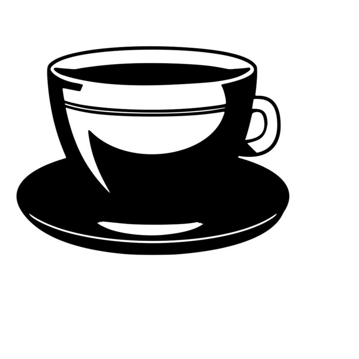 Coffee Svg, Java Image, Coffee Cup Dxf Cutting File, Clipart - Inspire ...