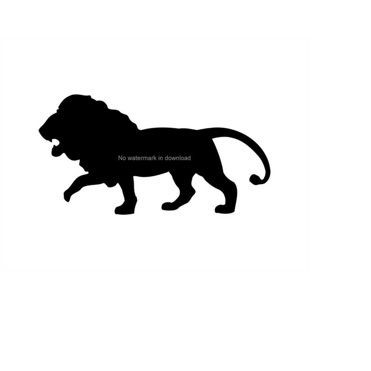 Lion Svg Cut File, Lion Dxf Files, Lion Svg Cutting Files, L - Inspire ...