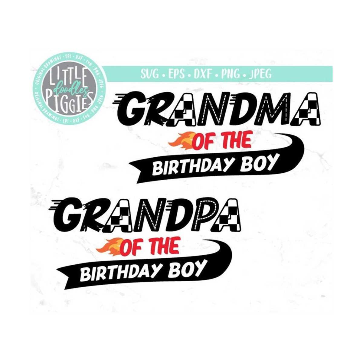 Race Grandma Grandpa SVG PNG Cut file, Race Birthday Grandpa | Inspire ...