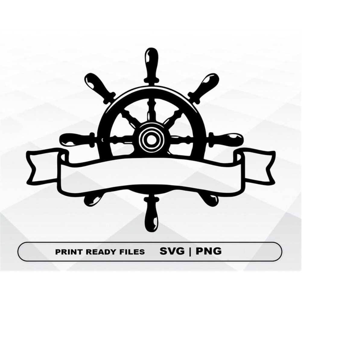 Steering wheel SVG and PNG Files Clipart, Steering wheel Pri - Inspire ...