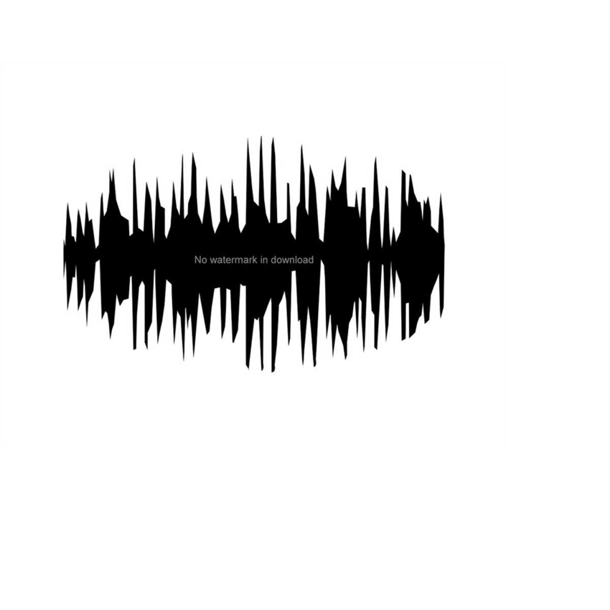 Sound Wave Svg, Music Svg, Silhouette Cutting File, Voice Cl - Inspire ...