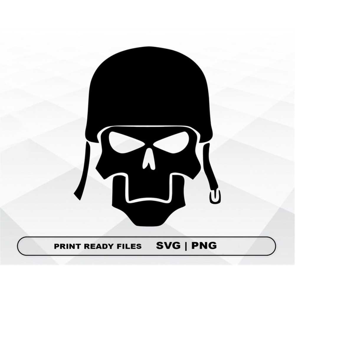 Skull Skeleton SVG and PNG Files Clipart, Skull Print SVG, D | Inspire ...
