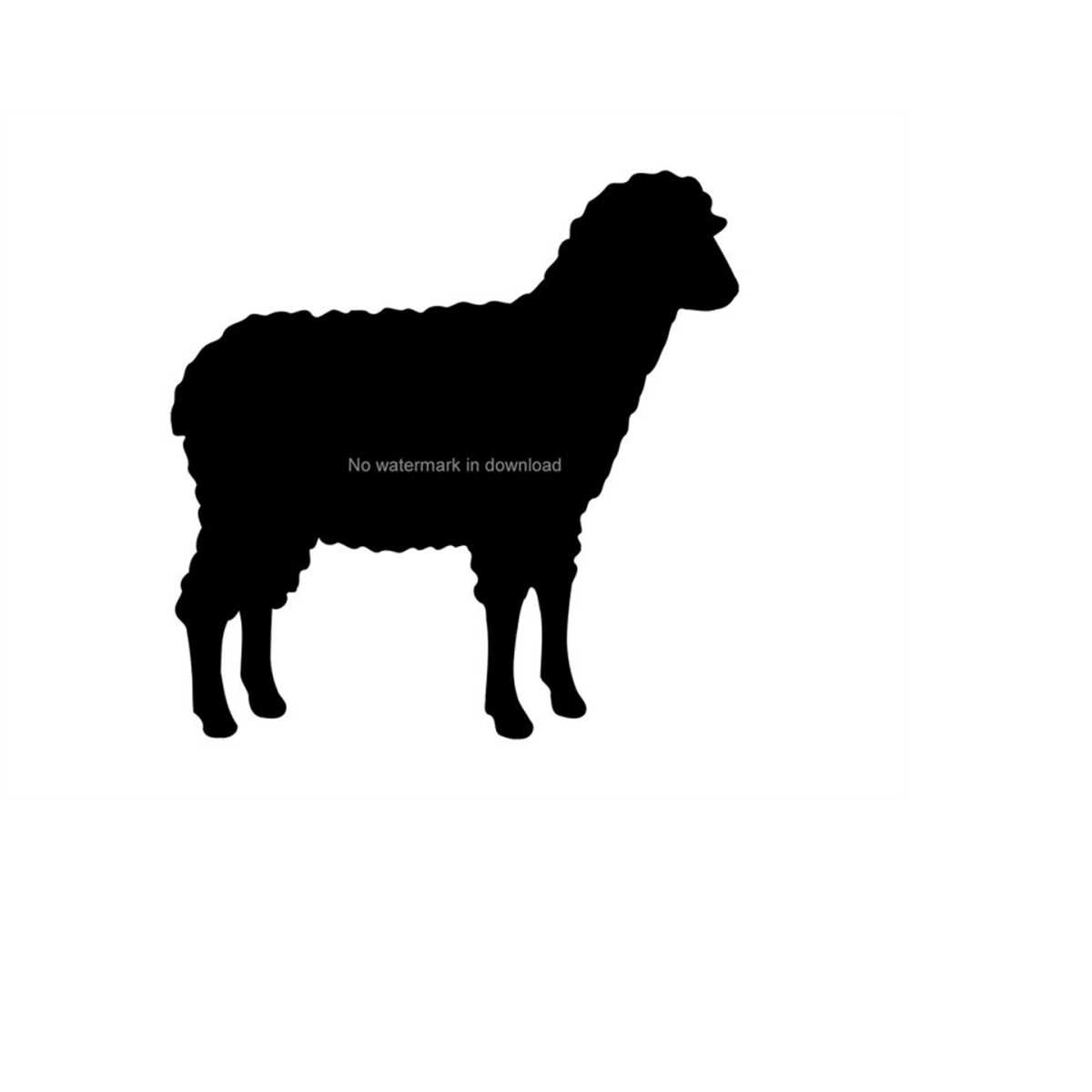 Sheep Svg Cut File, Sheep Svg Files, Sheep Scrapbooking, She - Inspire ...