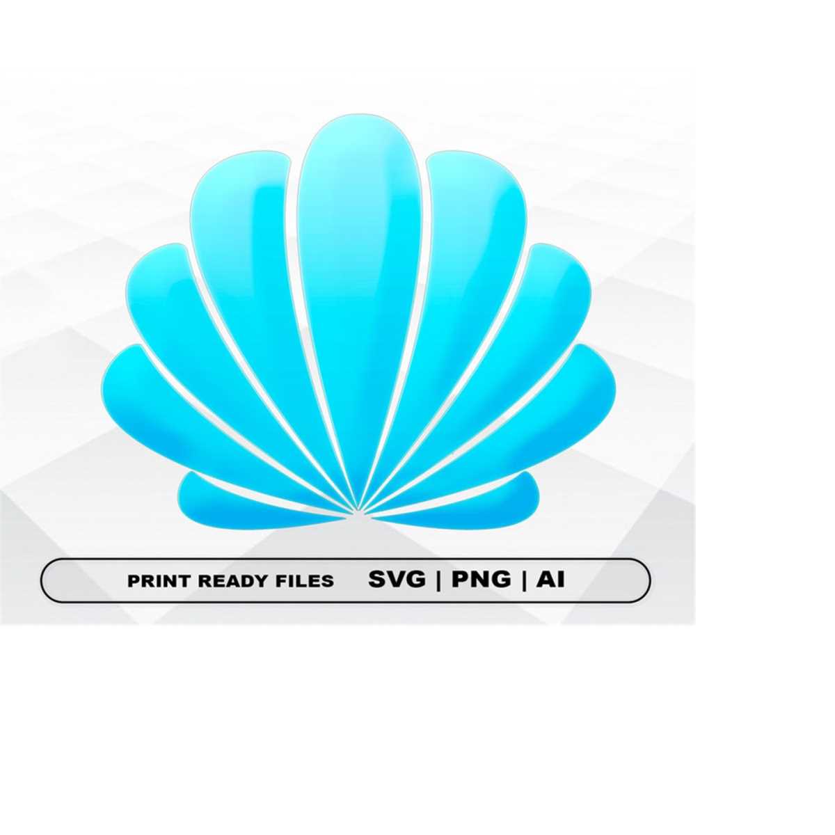 Shell SVG, Mermaid Shell Svg, Mermaid Clip Art, Mermaid SVG, - Inspire ...