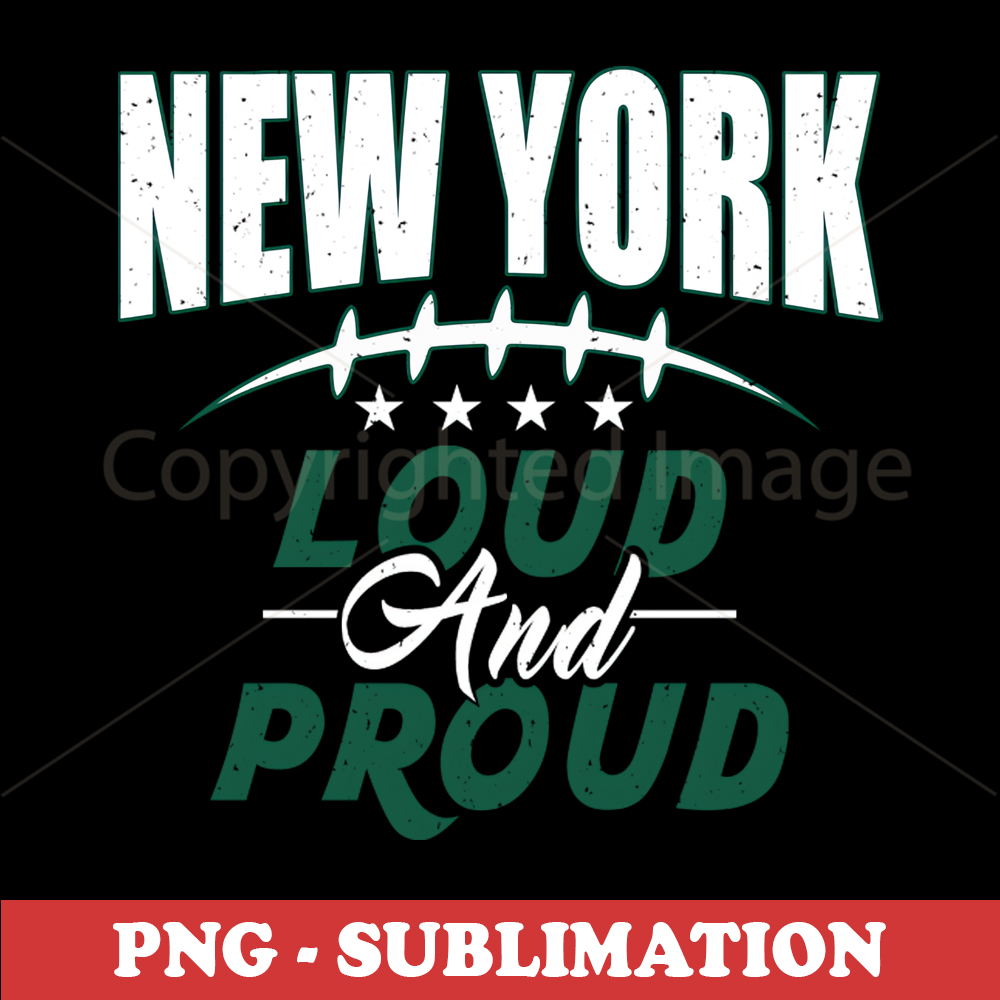 New York Pro Football - Hilariously Loud and Proud PNG Digit - Inspire ...