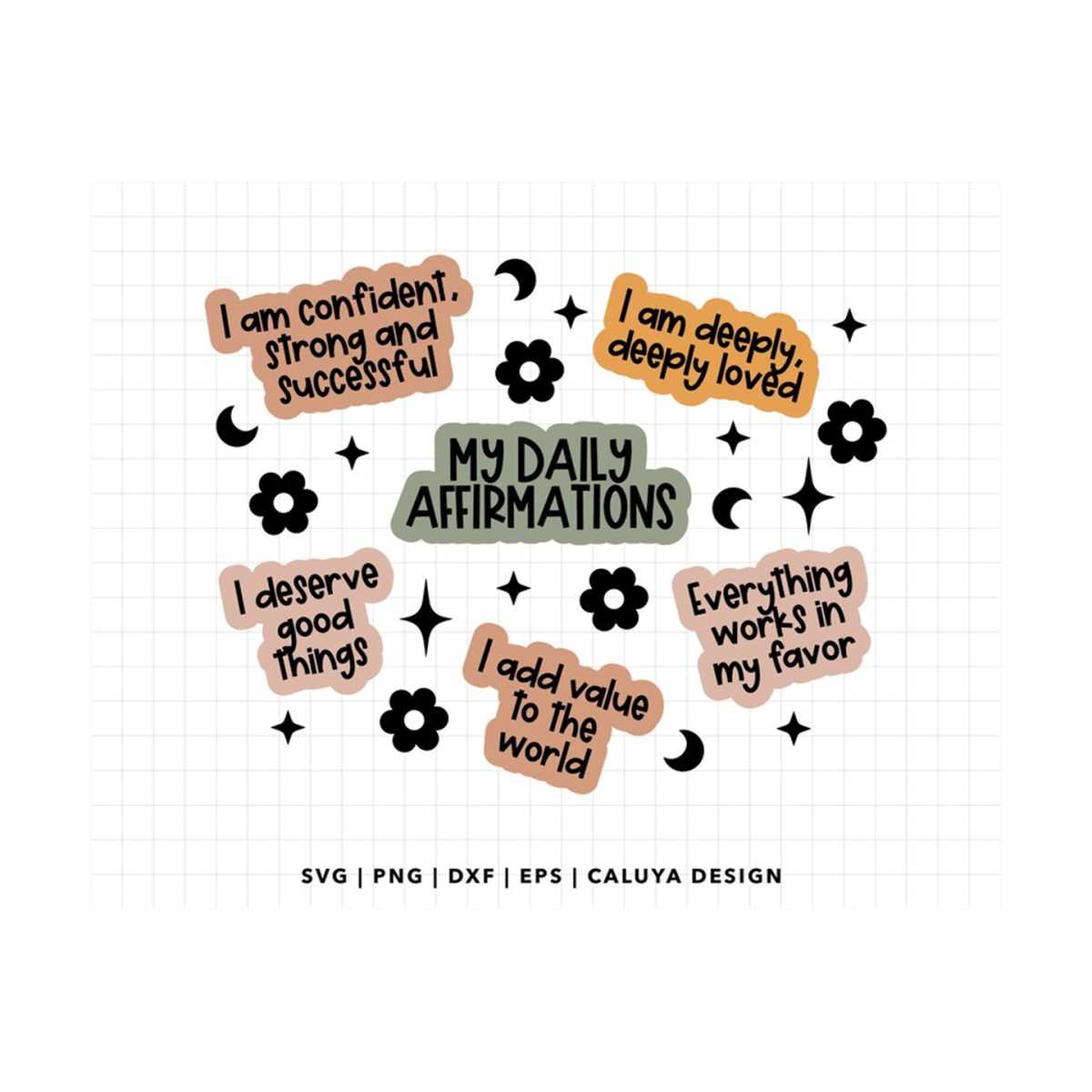 Affirmation SVG, Affirmation Quote SVG, positivity affirmati - Inspire ...
