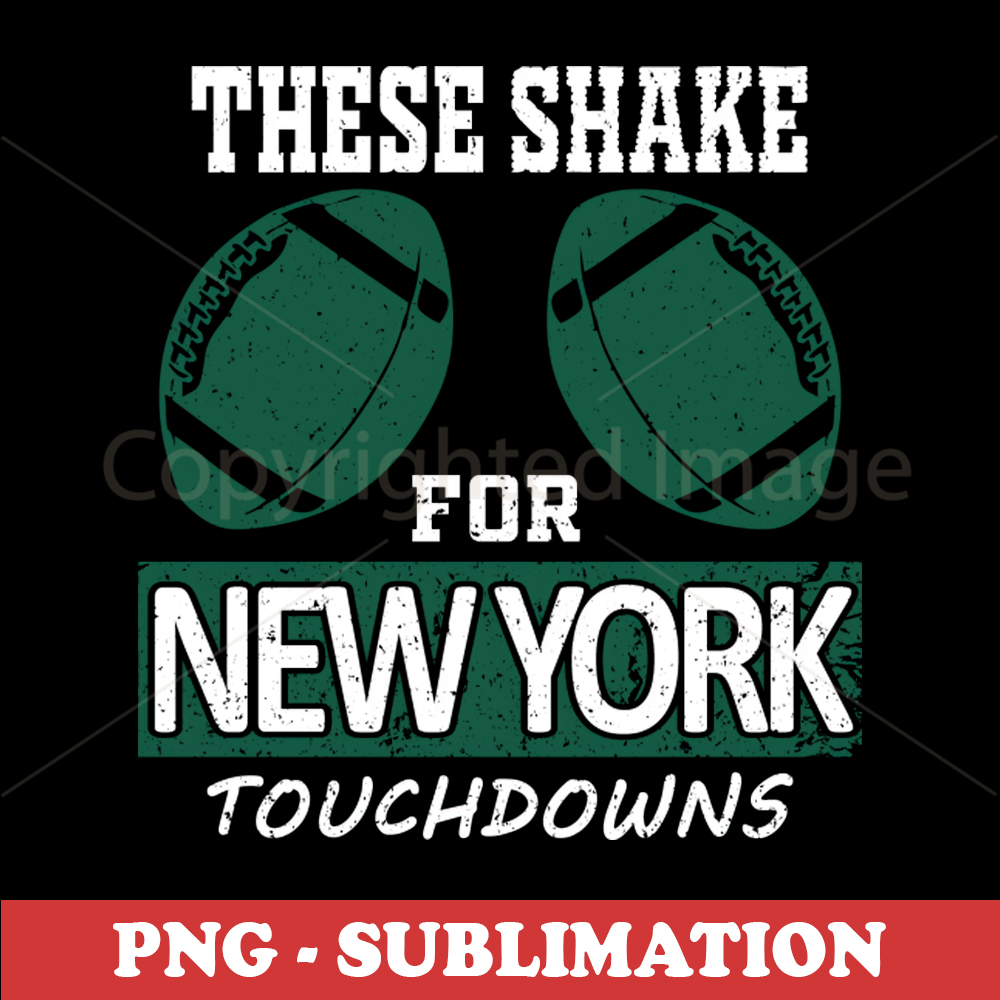 New York Pro Football - Hilarious Touchdown Shake PNG Digita | Inspire ...