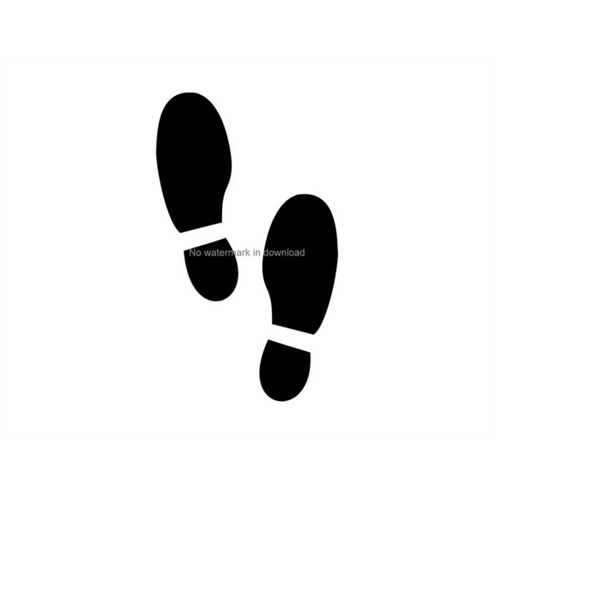 Shoe Prints Svg, Footprint Cutting File, Shoe Print Dxf File - Inspire ...