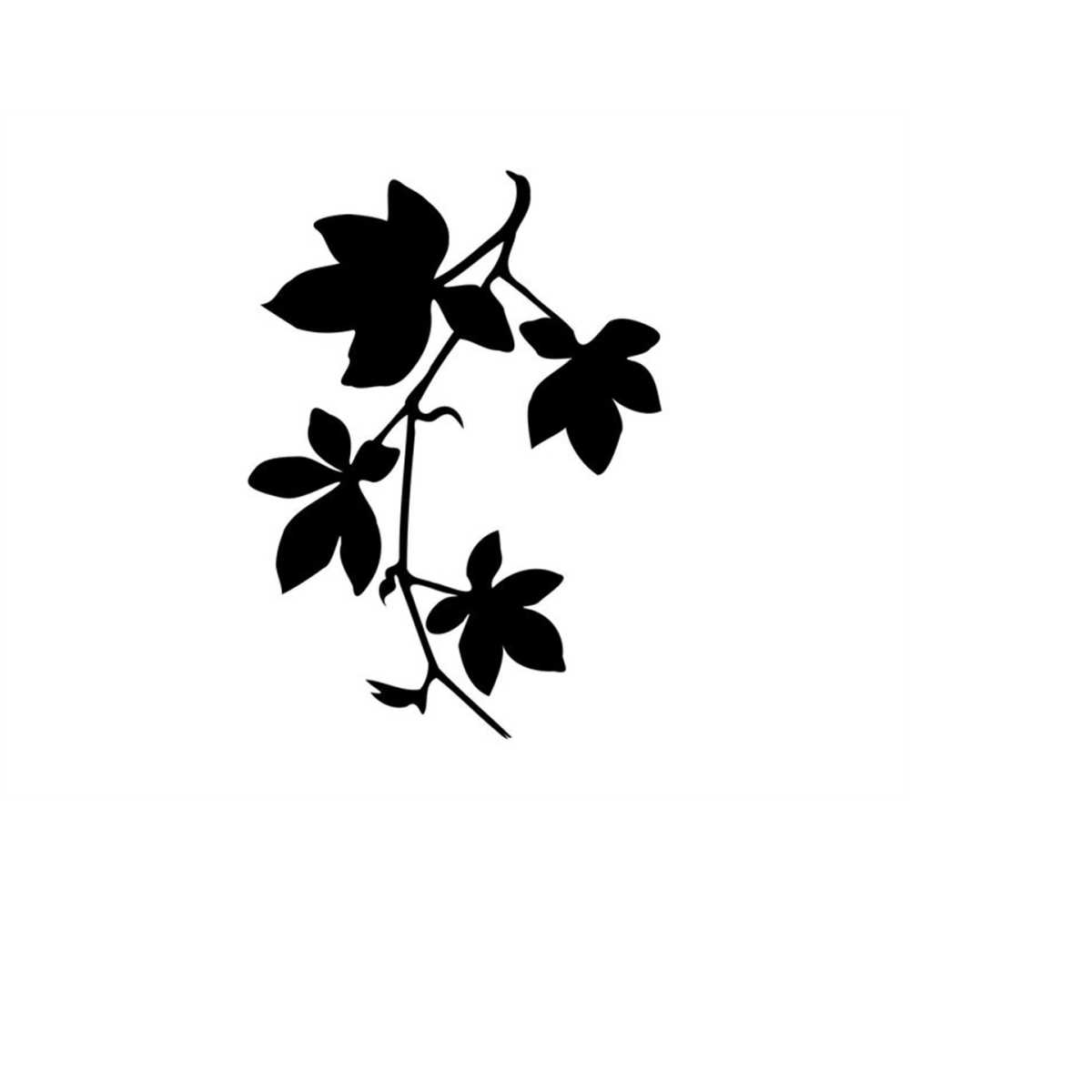 Leaf Vine Svg, Plant Svg Foliage Cutting File, Garden Png Cl | Inspire ...