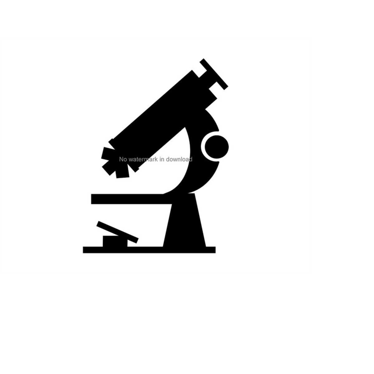Microscope Svg Dxf Png, Microscope Silhouette Svg, Microscop - Inspire ...