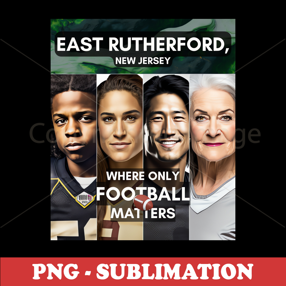 Football Faces - Sublimation PNG Digital Download - East Rut - Inspire ...