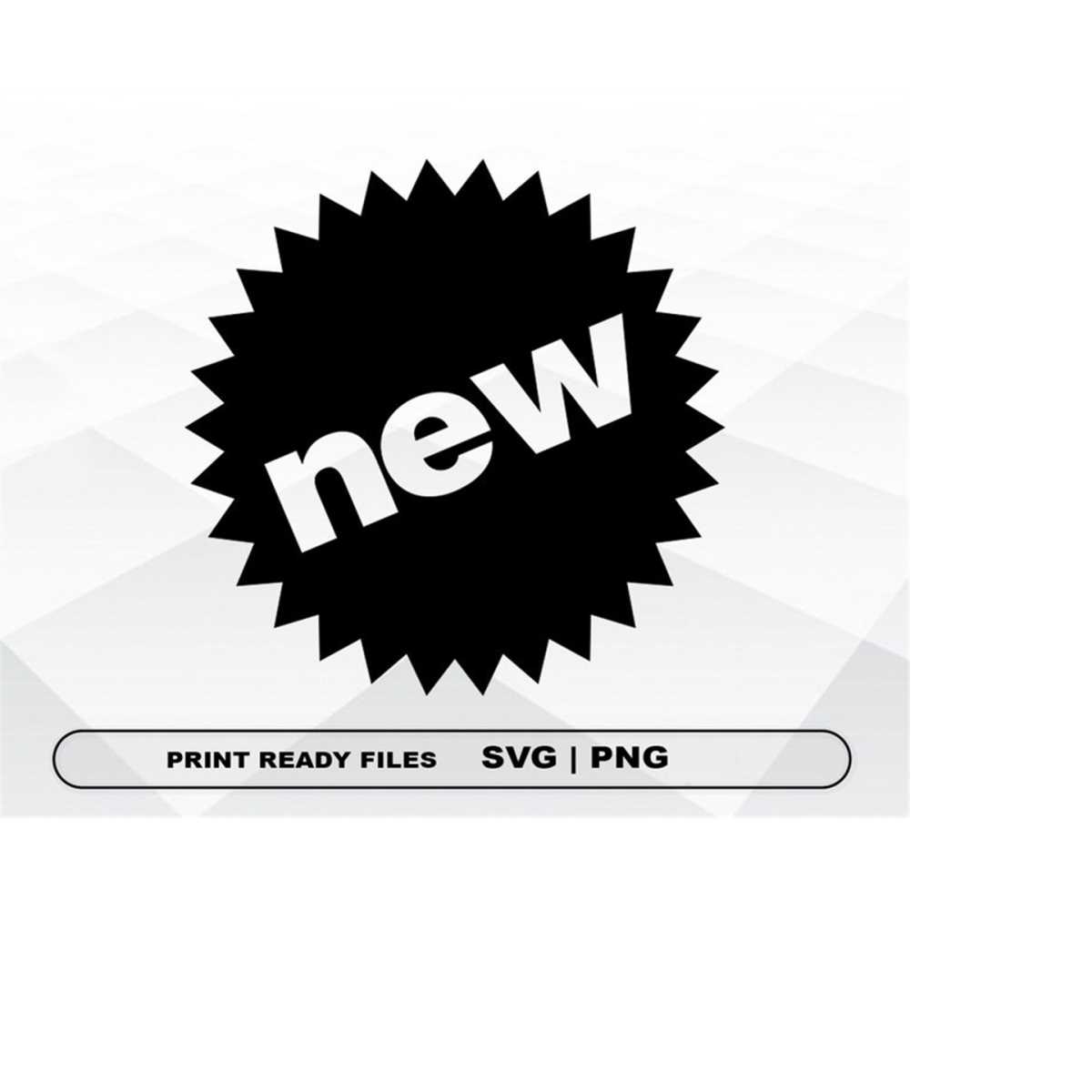 Label New SVG and PNG Files Clipart, New Label Print SVG, Di - Inspire ...