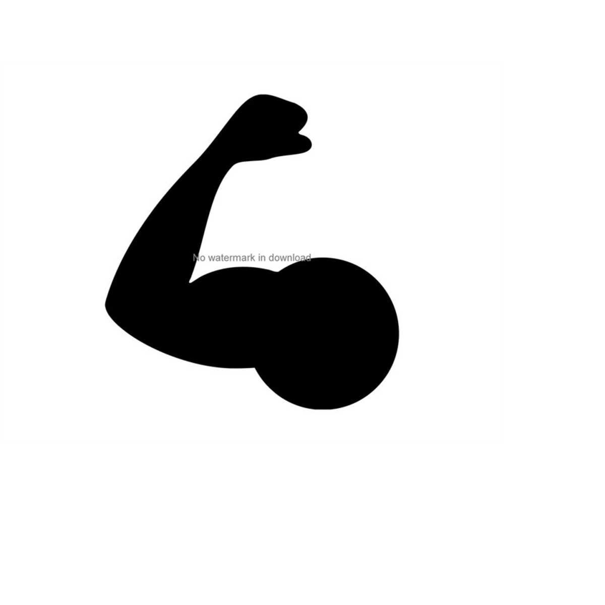 muscle arm svg - Inspire Uplift
