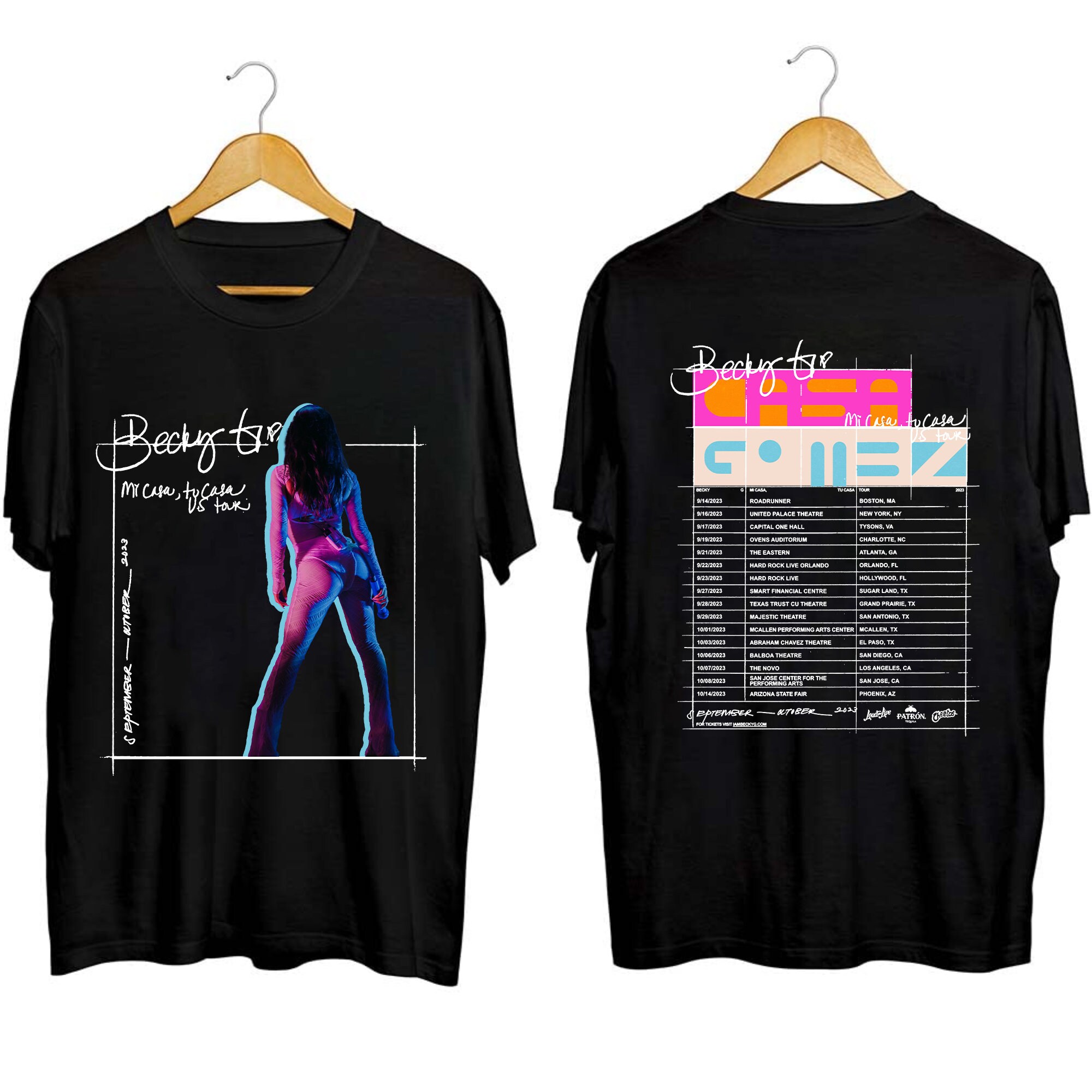 Becky G Mi Casa, Tu Casa US Tour 2023 Shirt, Becky G 2023 Co | Inspire ...
