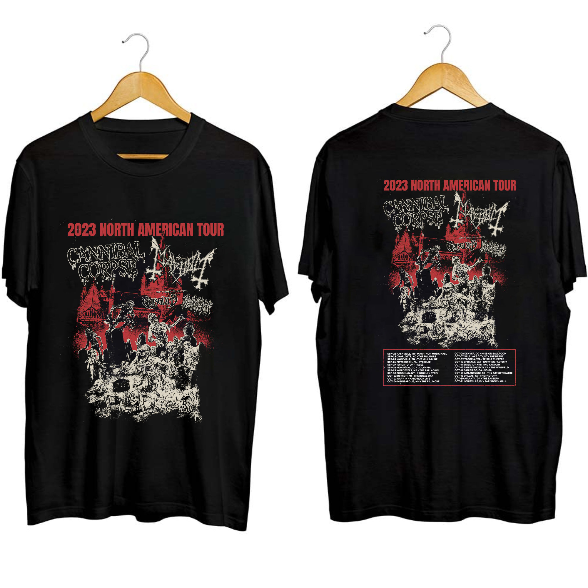 Cannibal Corpse 2023 Tour Shirt, Cannibal Corpse Band Fan Sh - Inspire ...