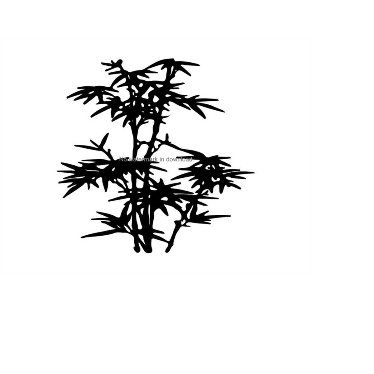 Bamboo Dxf Clipart, Bamboo Download, Bamboo Cut Files, Bambo - Inspire ...