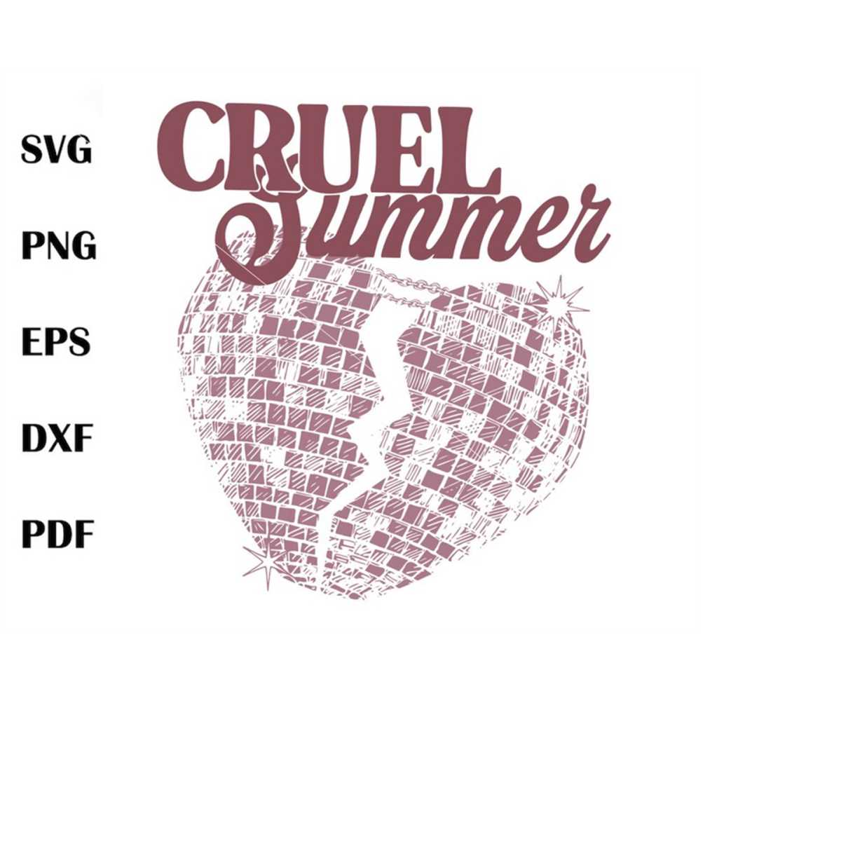 Cruel Summer The Eras Tour 2023 SVG, Taylor Swift SVG, Eras | Inspire ...