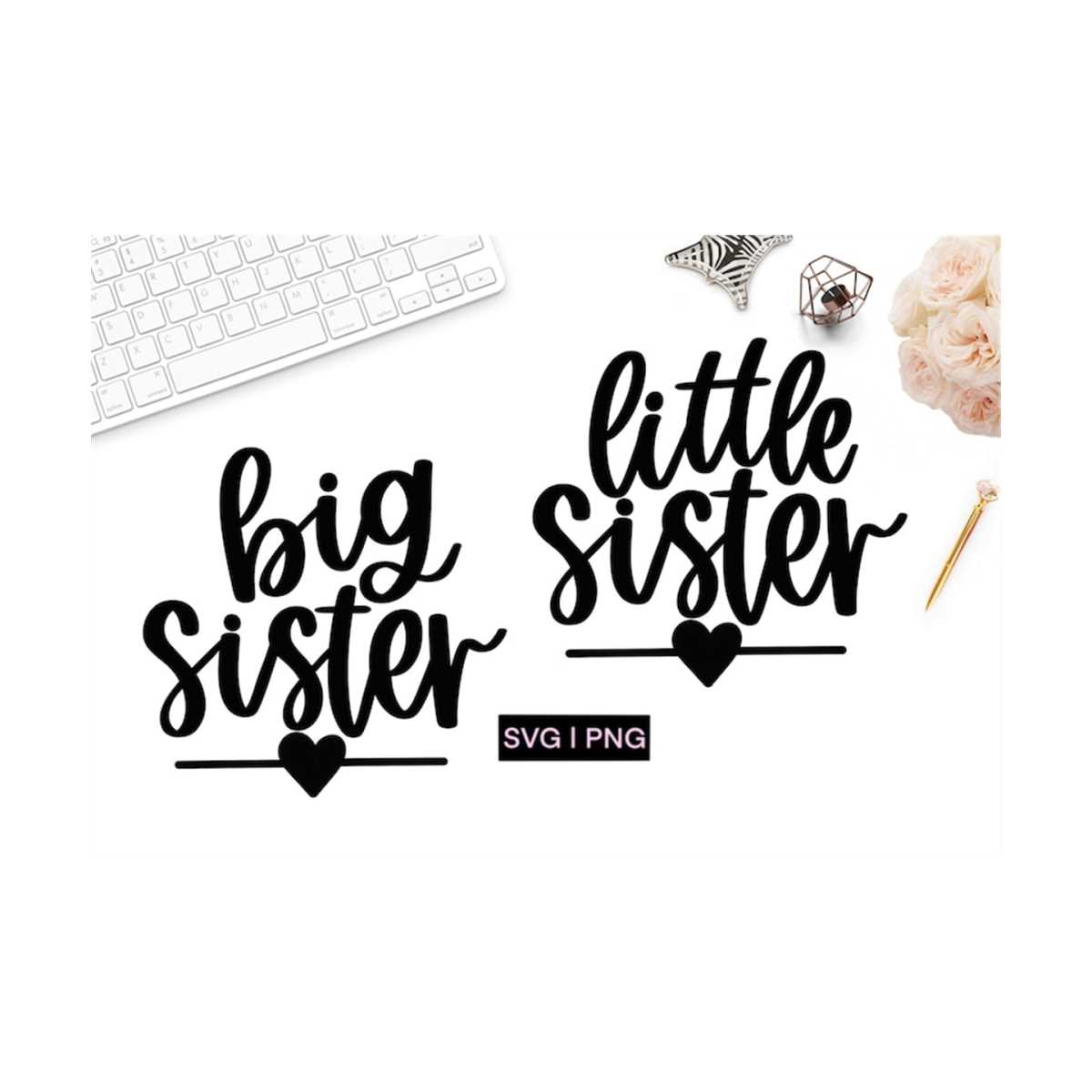 Big sister svg, little sister svg, sister svg, siblings svg, | Inspire ...