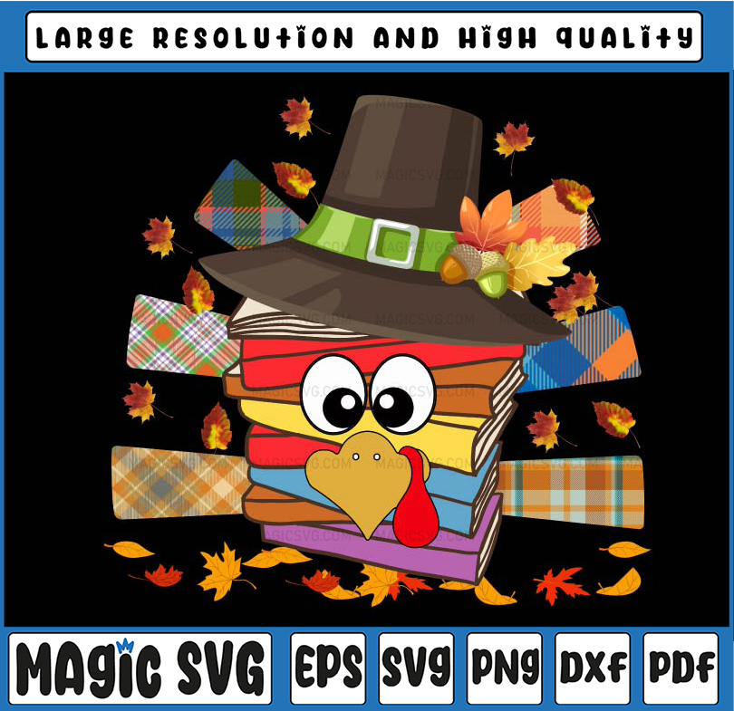 Librarian Book Reader Png, Funny Turkey Thanksgiving Png, On | Inspire ...