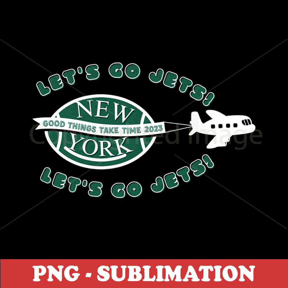 NY Jets Football Sublimation PNG - Lets Go Jets - Celebrate | Inspire ...