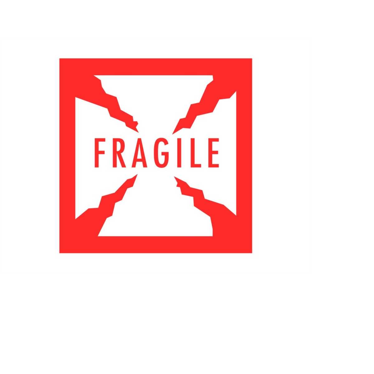 Fragile Sticker Svg Clipart Image Fragile Label Svg Silhouet - Inspire ...