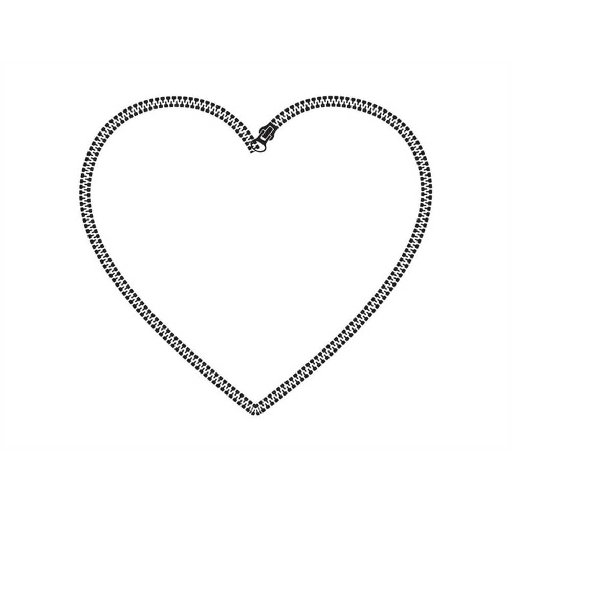 Heart Svg, Heart Zipper Svg Clipart File, Zipper png Image F - Inspire ...