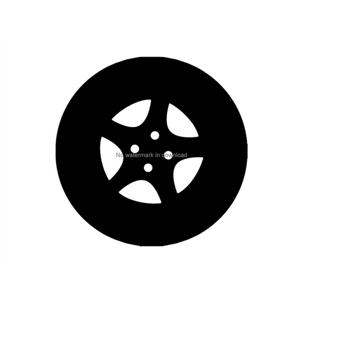 Wheel Svg, Tire Svg Png Dxf, Wheel Dxf Cut File, Wheel Svg D - Inspire ...