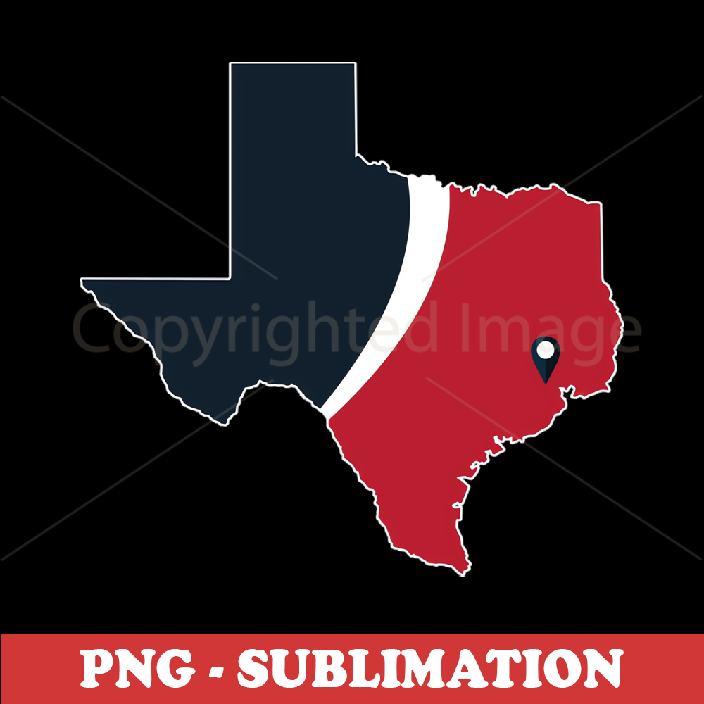 Houston Football Sublimation PNG - Show Your Team Pride with - Inspire ...