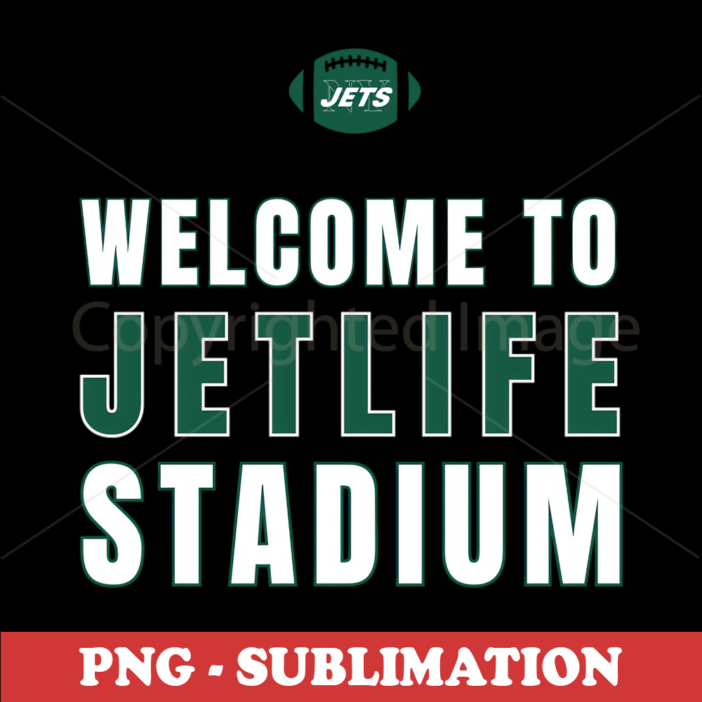 NY Jets Sublimation Print - Jet Life Stadium Blueprint - Fee | Inspire ...