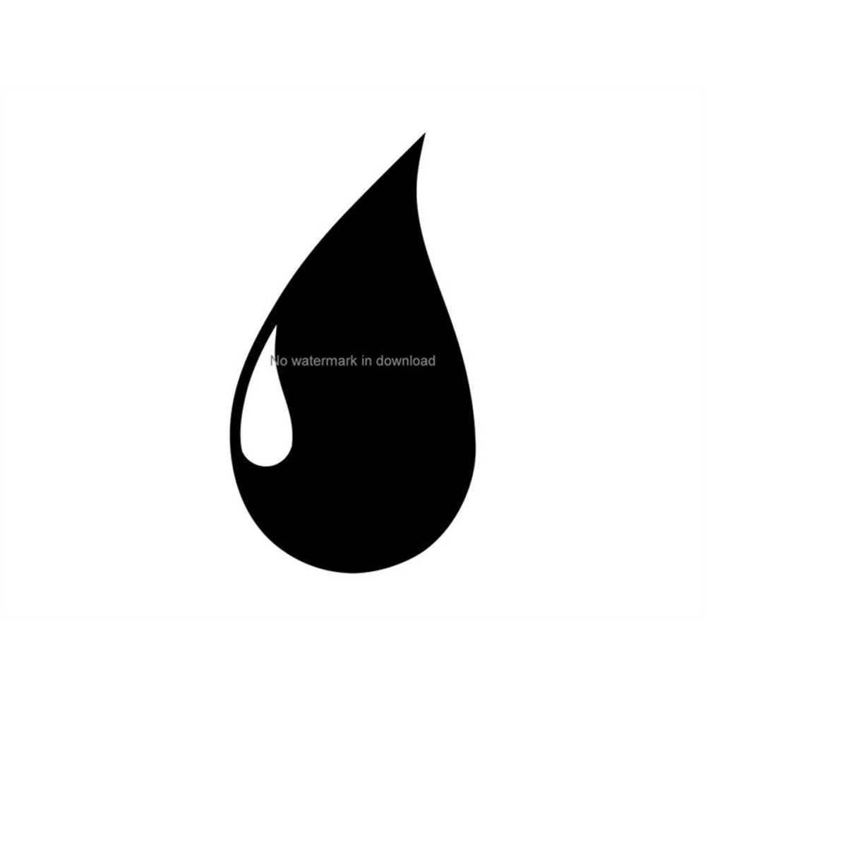 Water Drop Clipart Image Svg, Oil Drop Svg Clipart, Droplet - Inspire ...
