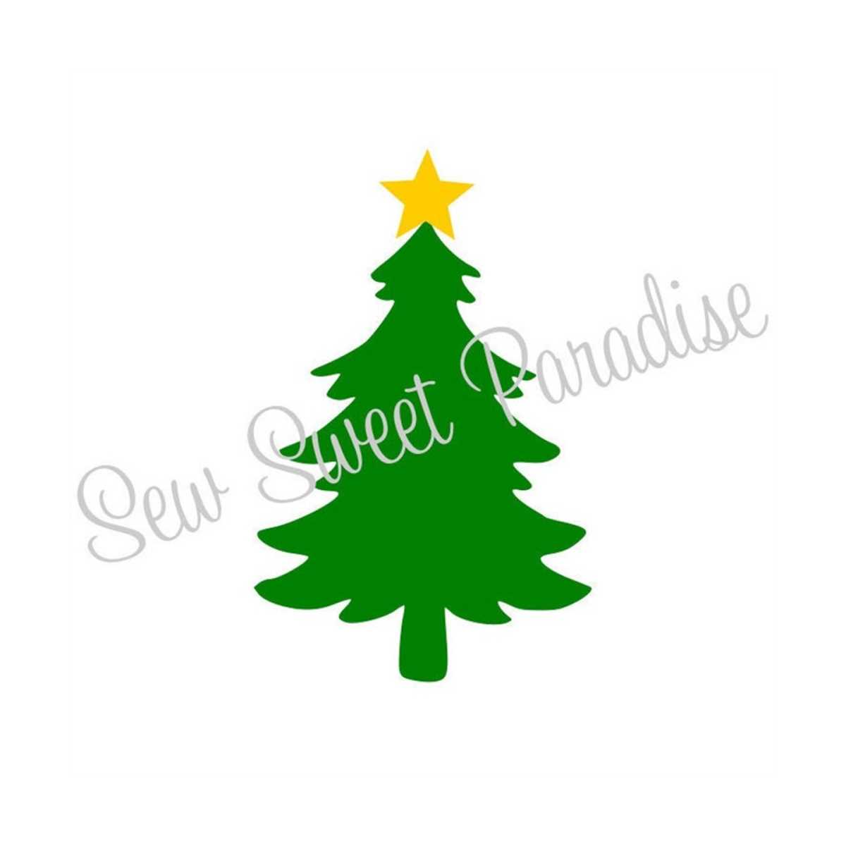 Christmas Tree SVG, Christmas SVG, Christmas Tree Star SVG, - Inspire ...