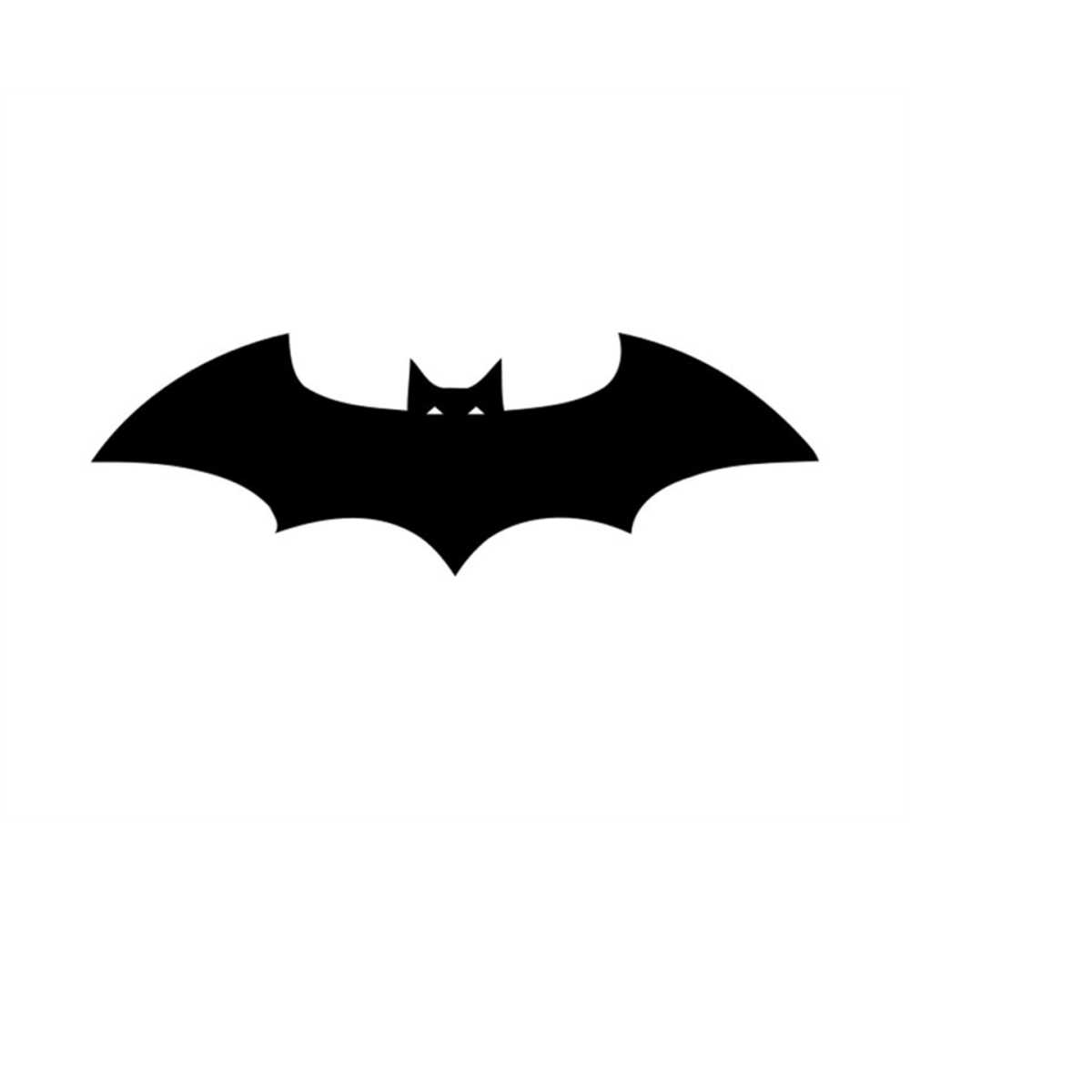 Bat Svg Image Printable Picture Dxf Clip Art Commercial Use - Inspire ...