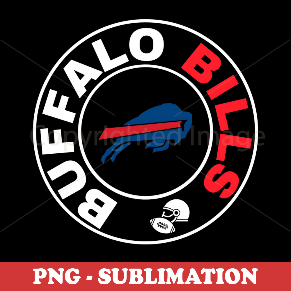 Buffalo Bills Digital Sublimation PNG - Vibrant Blue Design - Inspire ...