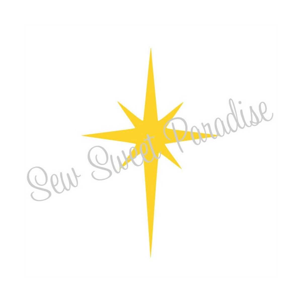 Star SVG, Christmas Star SVG, Star of Bethlehem SVG, Digital - Inspire ...