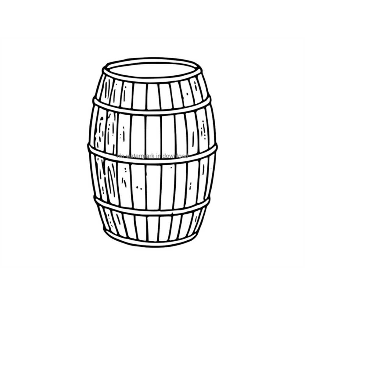 Barrel Image, Barrel Iron On Svg, Barrel Dxf Files, Barrel D - Inspire ...
