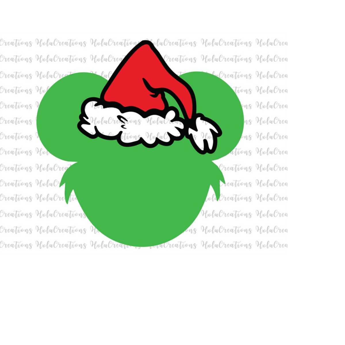 Christmas Cut Files, Christmas Svg Png, Grinch Santa Hat Svg - Inspire ...