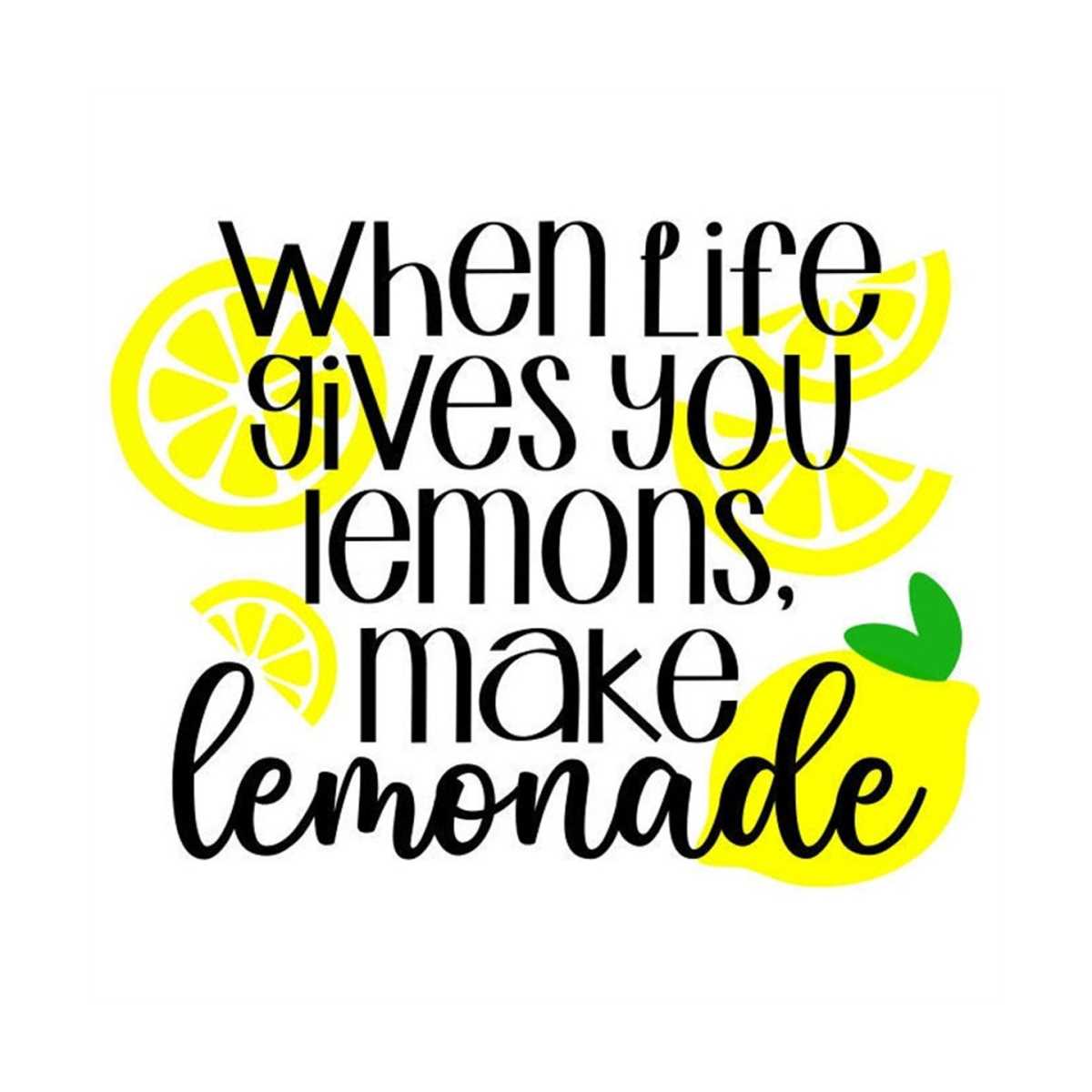 Lemon SVG, When Life Gives You Lemons SVG, Summer Sign SVG, | Inspire ...